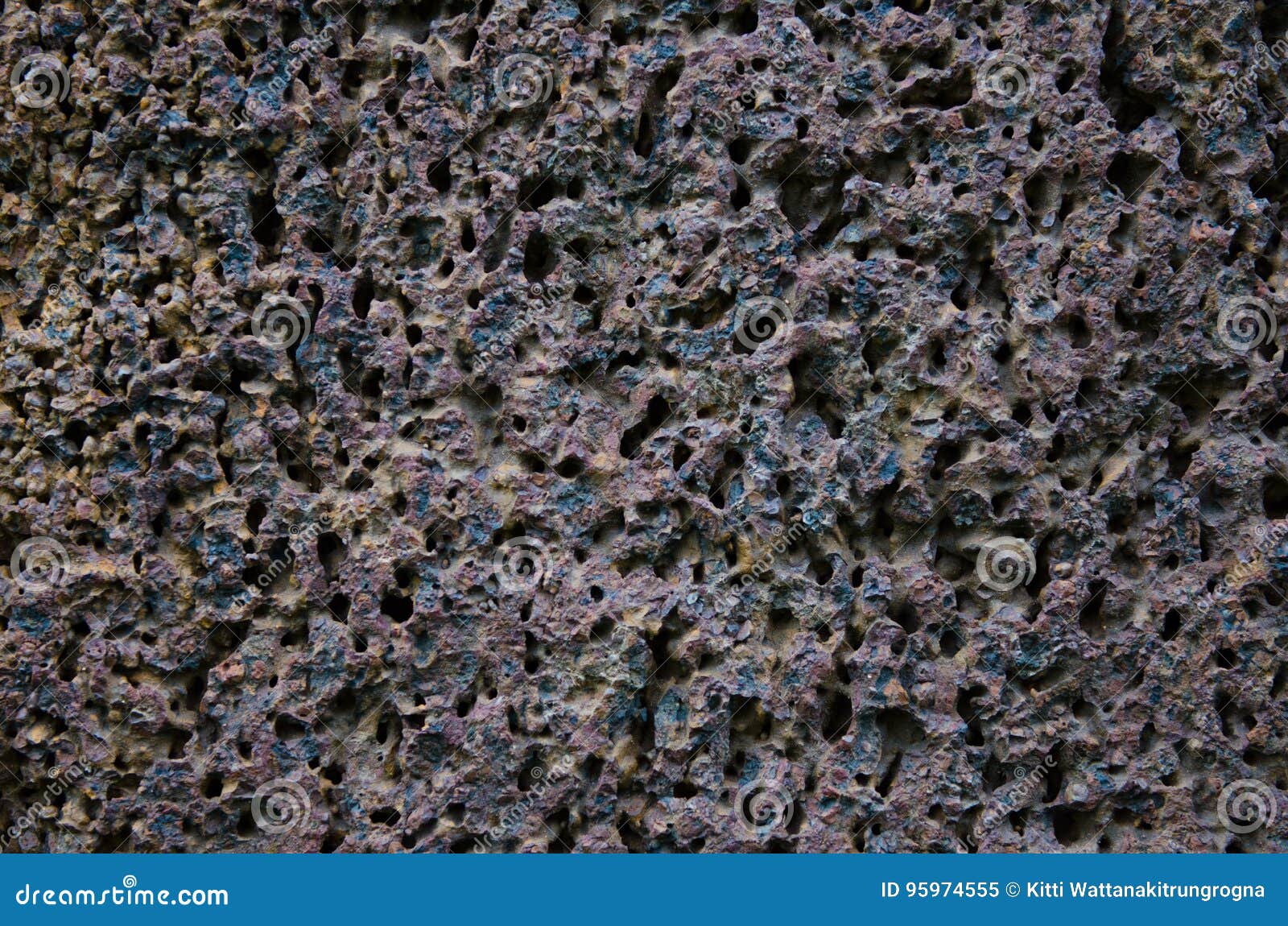 Red Purple Old Laterite Stone Texture Close Up Stock Image - Image of ...