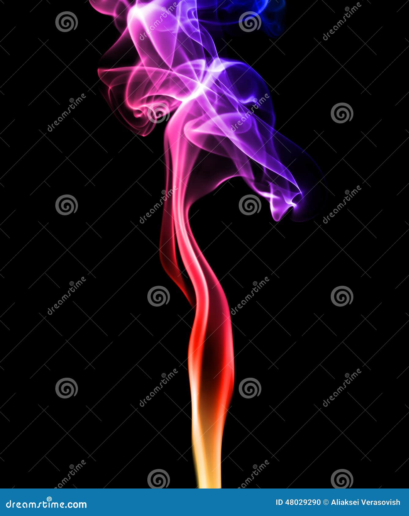 Red and purple smoke stock photo. Image of colored, flowing - 48029290