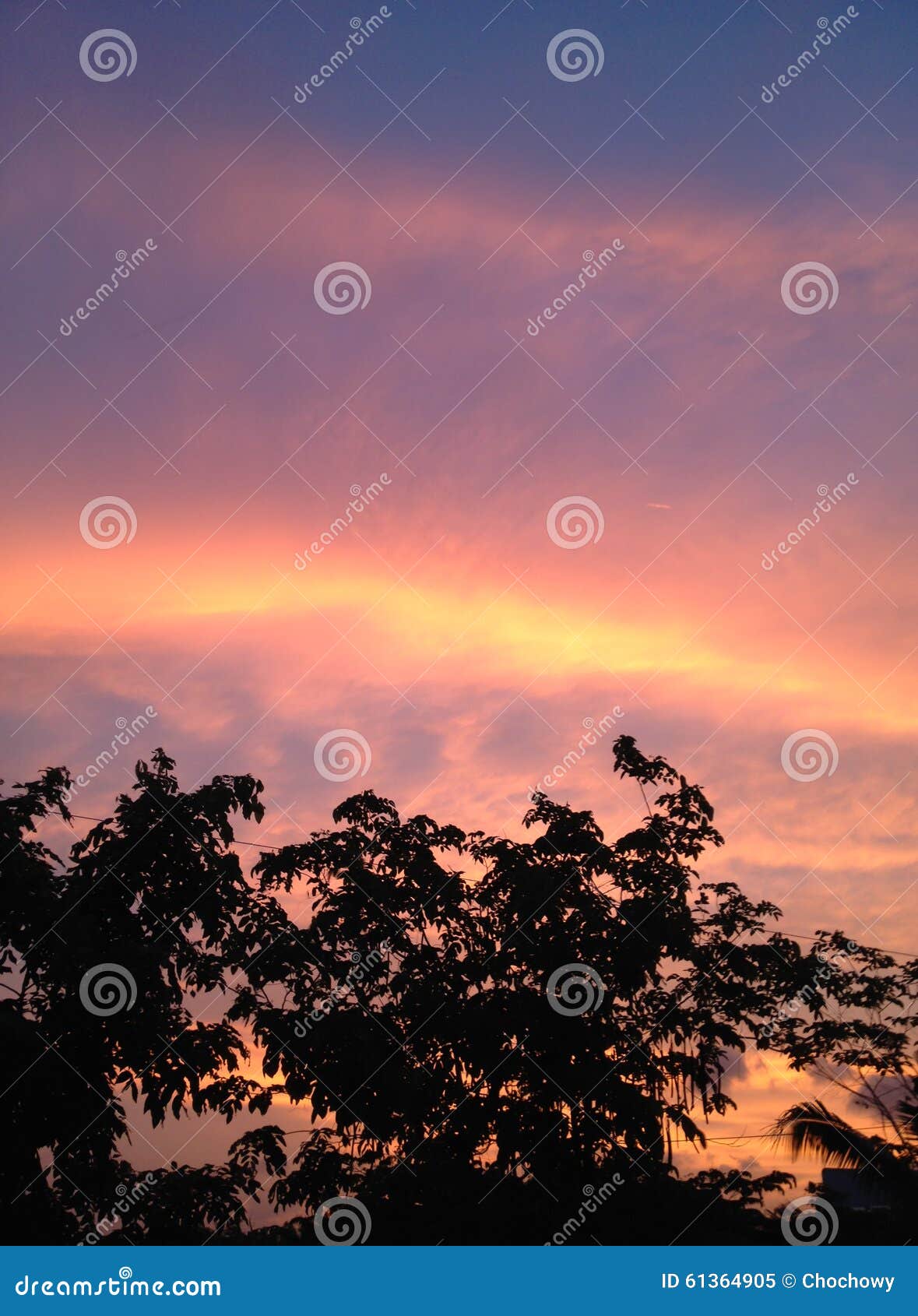 Red and Purple Sunset Evening Stock Image - Image of landscape, gold ...