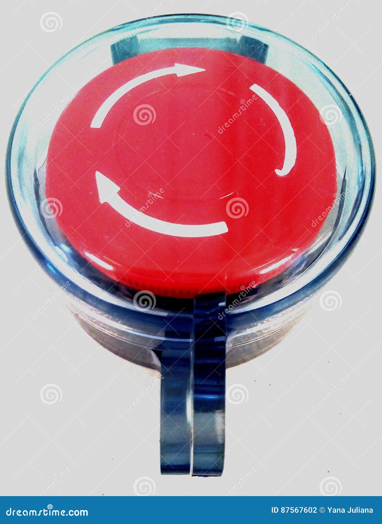 Red push button stock photo. Image of button, push, system - 87567602