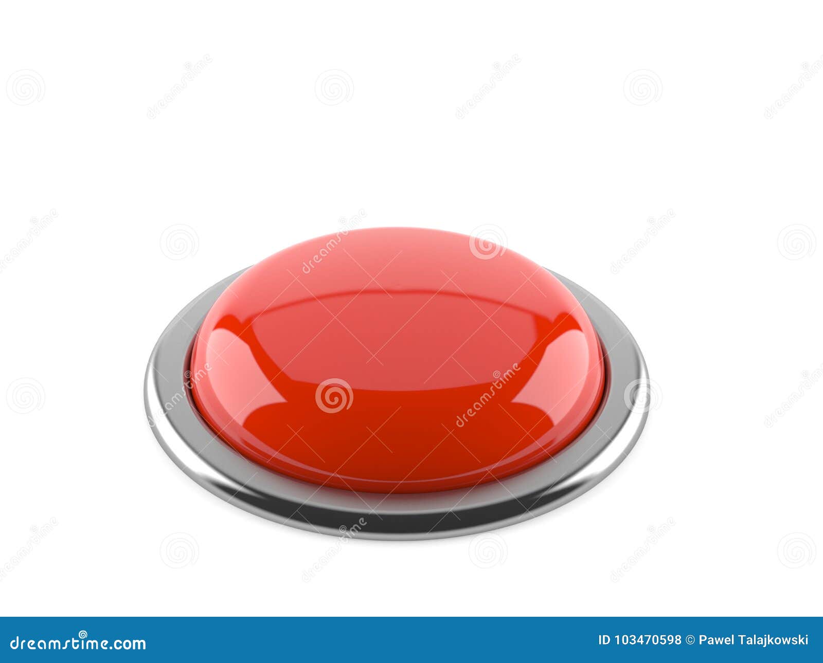 Red push button stock illustration. Illustration of help - 103470598