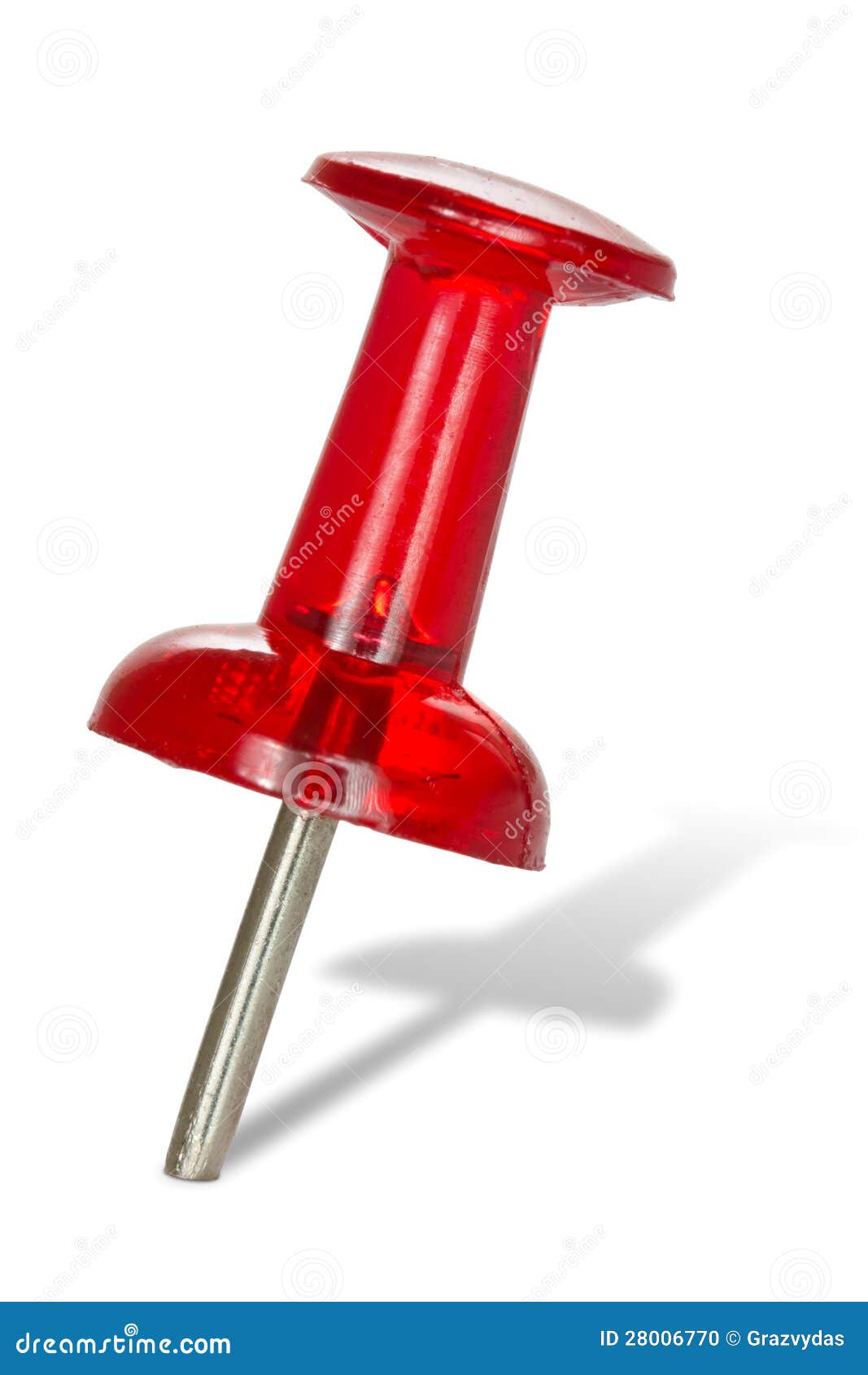Red push pin stock photo. Image of pushpin, colorful - 28006770