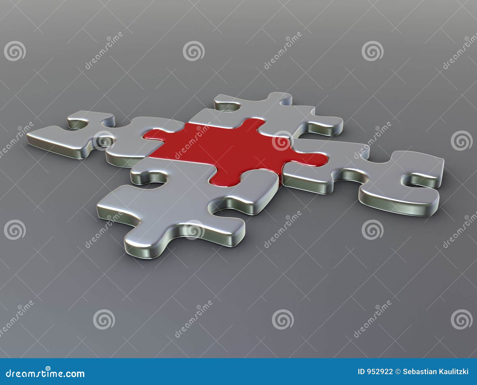 Red puzzle stock illustration. Illustration of answer, challenge - 952922