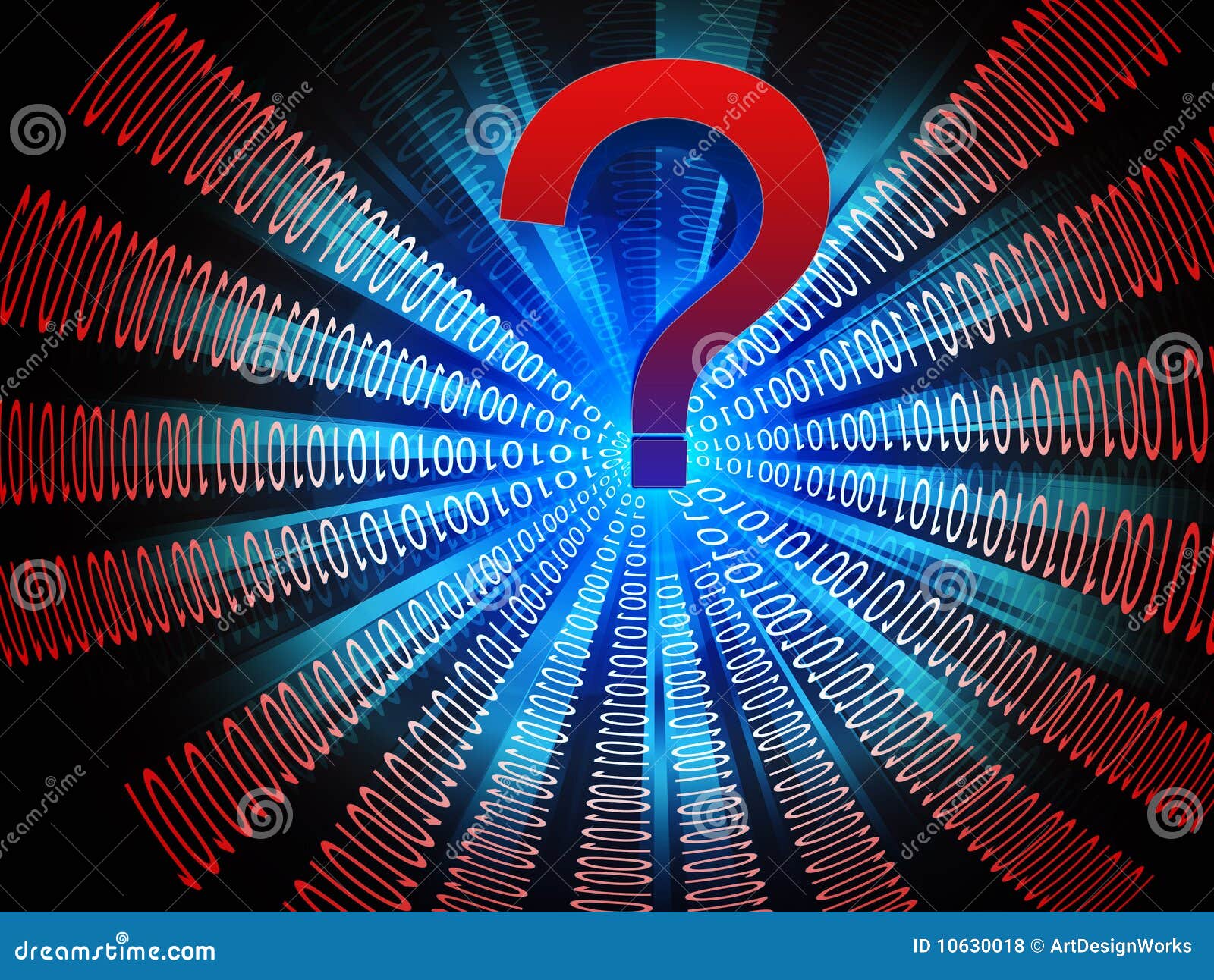 Red question illustration stock illustration. Illustration of colorful ...