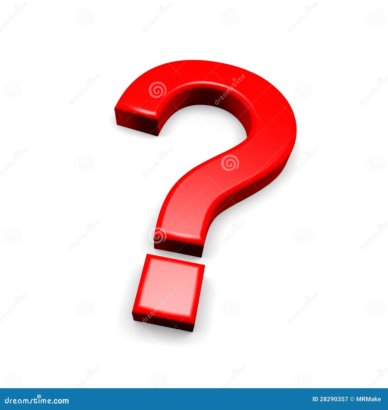 Red question mark stock illustration. Illustration of problem - 28290357