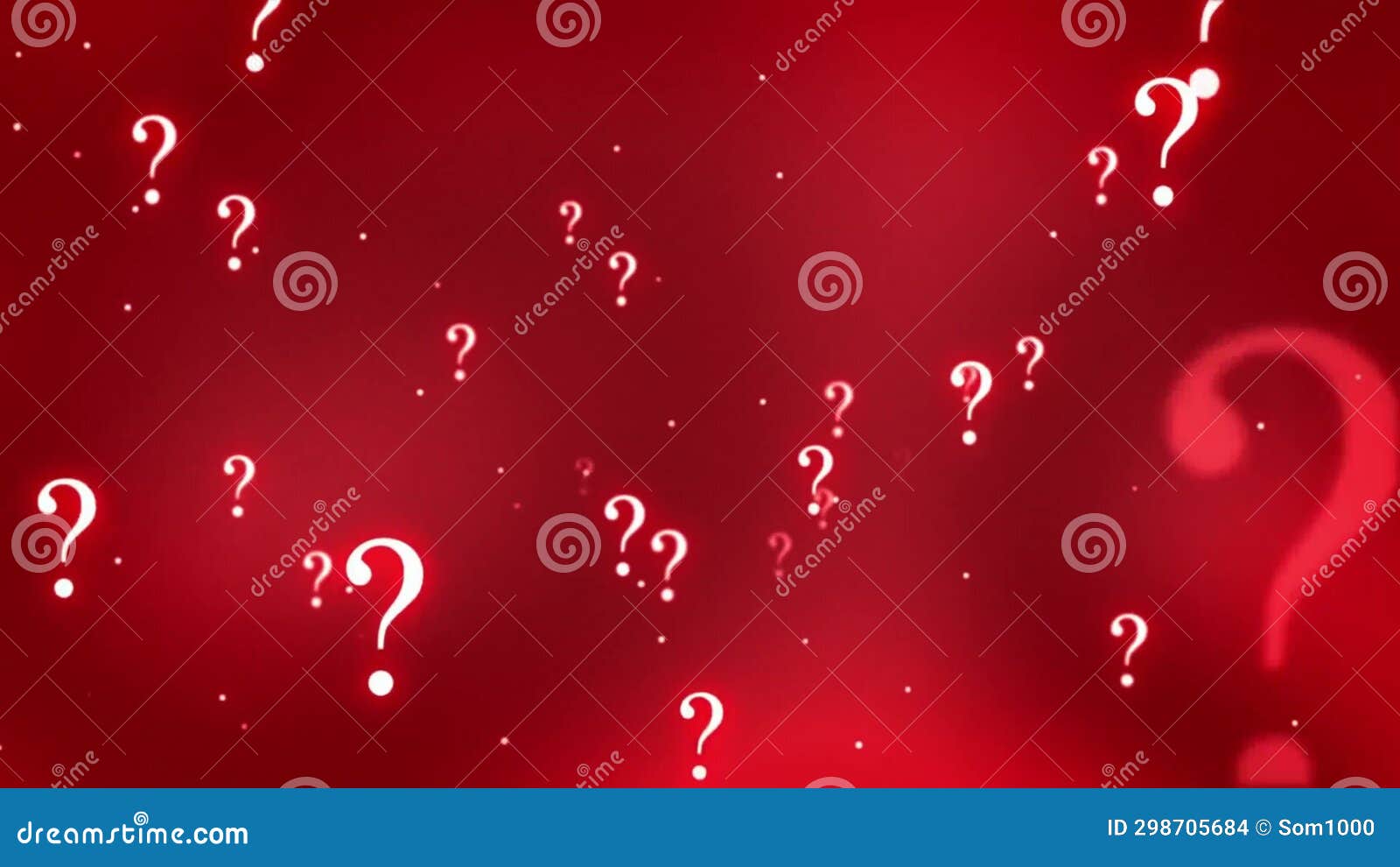 Red Question Mark Background, Use Science To Find Why Stock Footage ...