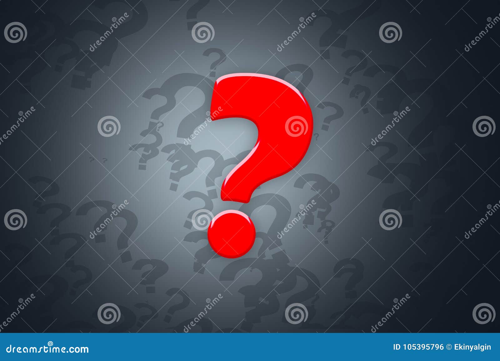 Red Question Mark Icon stock illustration. Illustration of element ...