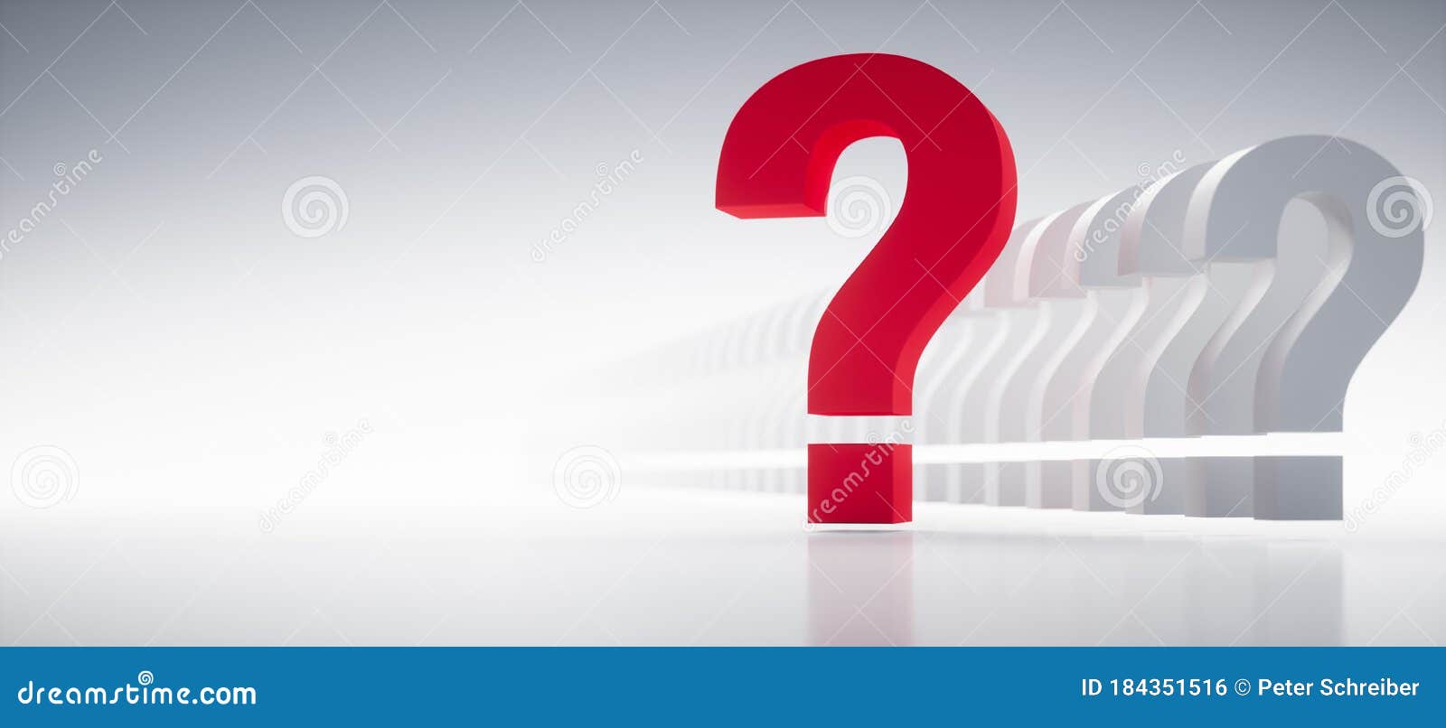 Red Question Mark with White Question Marks Stock Photo - Image of ...