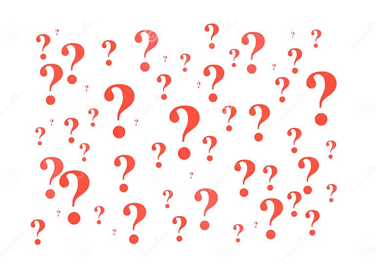 Red question marks stock image. Image of large, question - 10272939