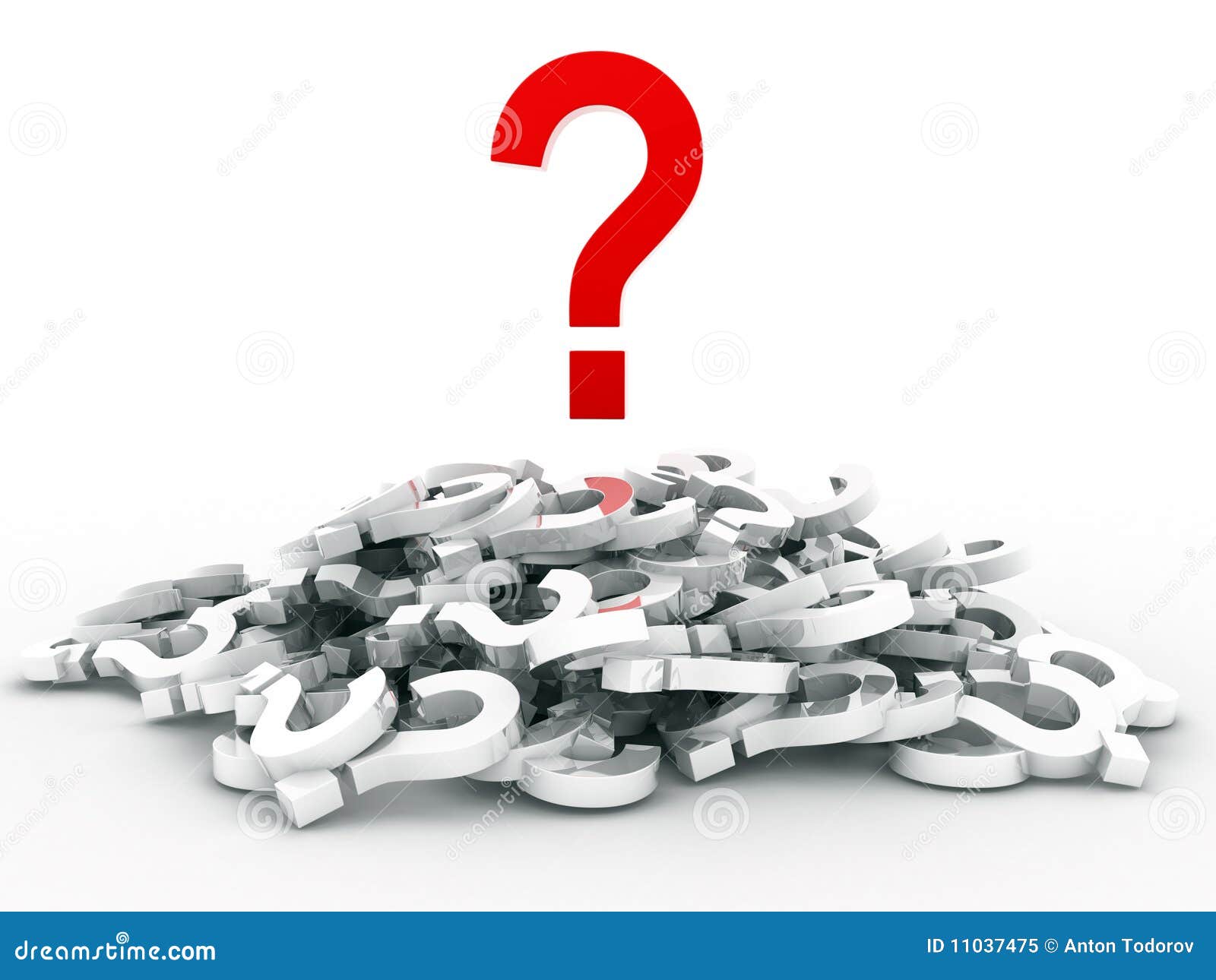 Red question symbol stock illustration. Illustration of answer - 11037475