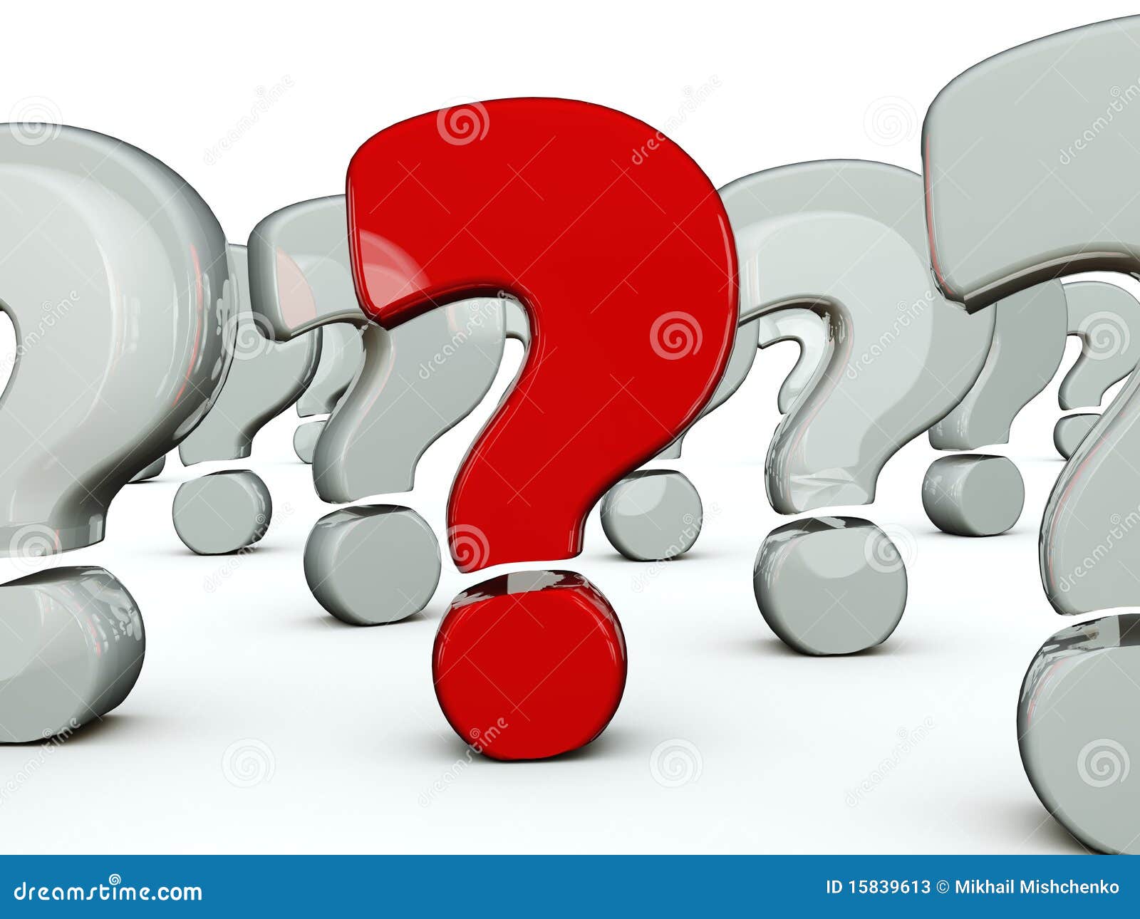 Red question symbol stock illustration. Illustration of confusion ...