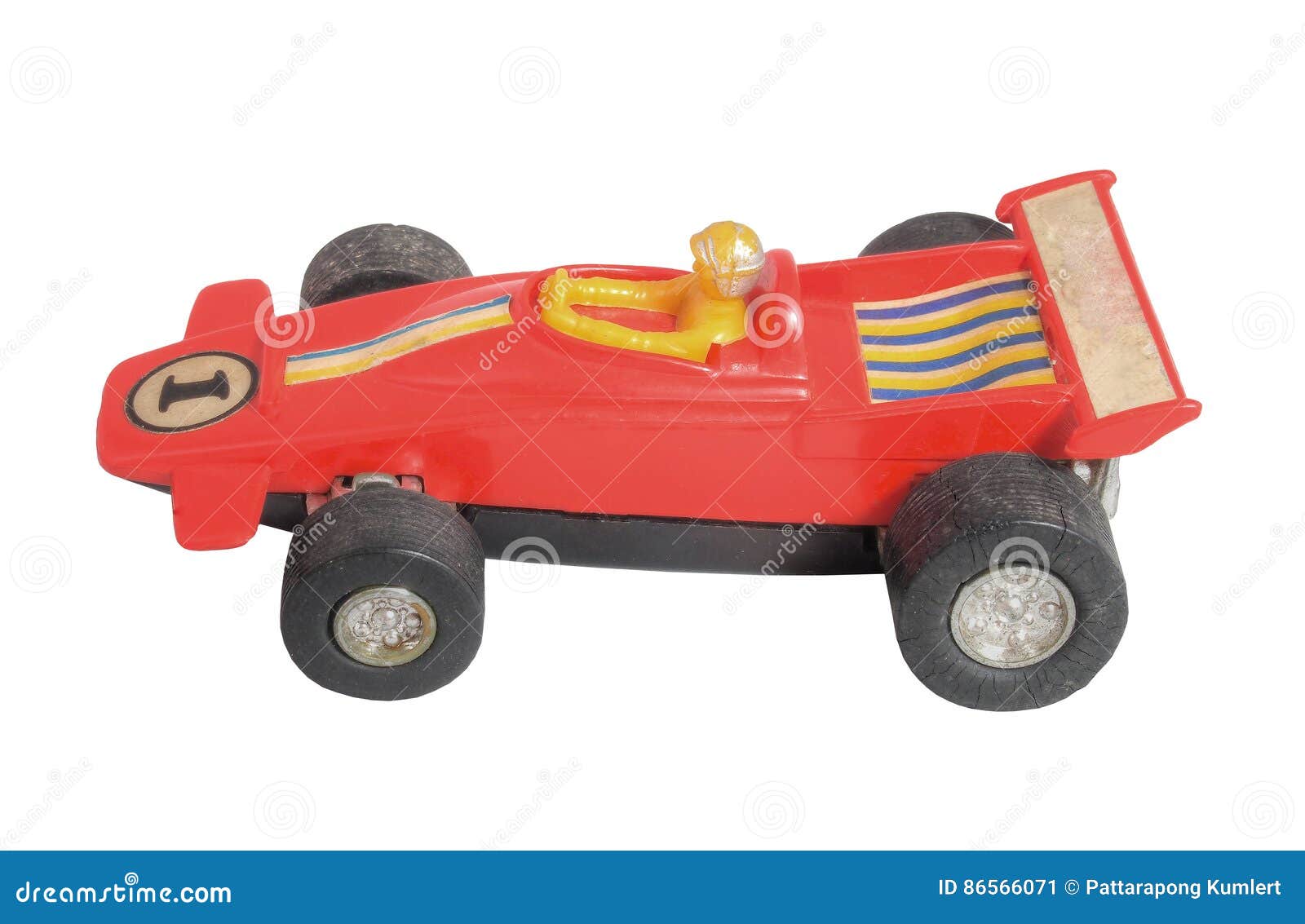 Red Race Car Toy / Formula One Red Stock Image - Image of model, driver ...