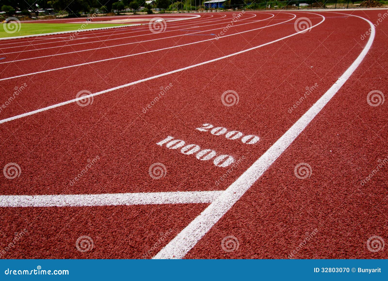 Red race for running stock photo. Image of track, running - 32803070