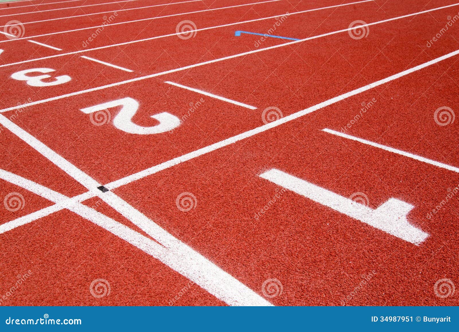Red race for running stock image. Image of point, track - 34987951