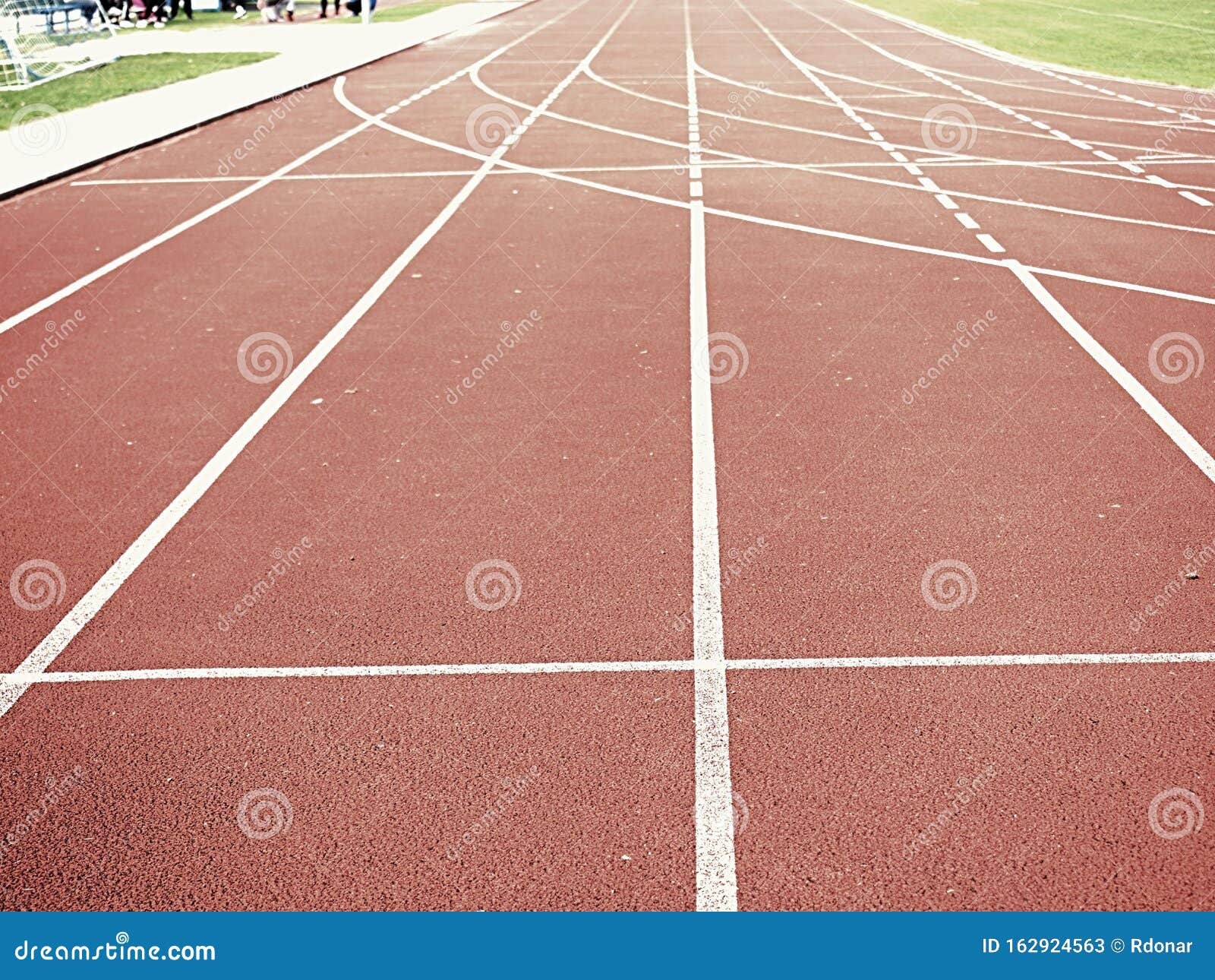 Red race track stock image. Image of forever, cloud - 162924563