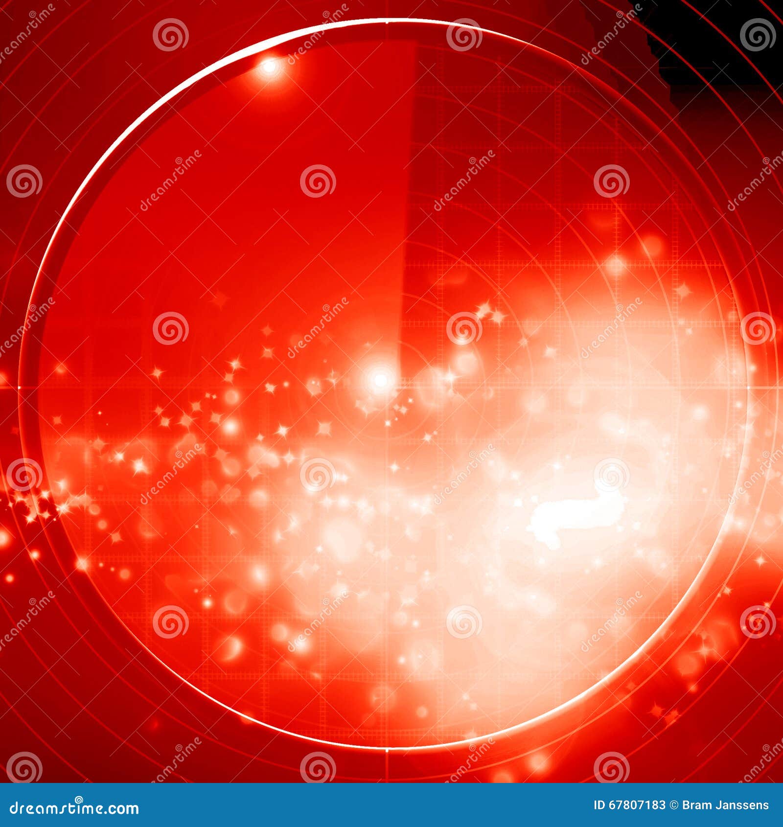 Red radar screen stock illustration. Illustration of missile - 67807183