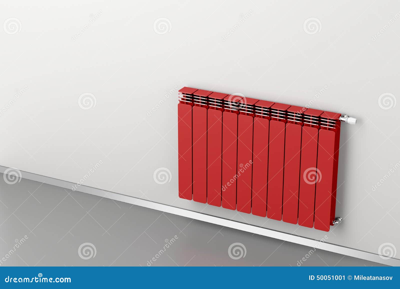 Red radiator stock illustration. Illustration of water - 50051001