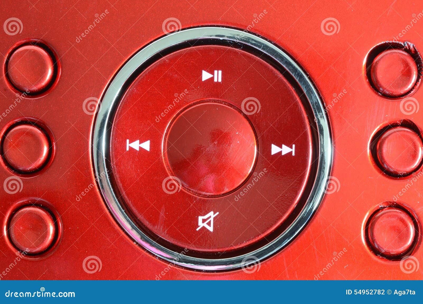 Red radio buttons stock photo. Image of round, control - 54952782
