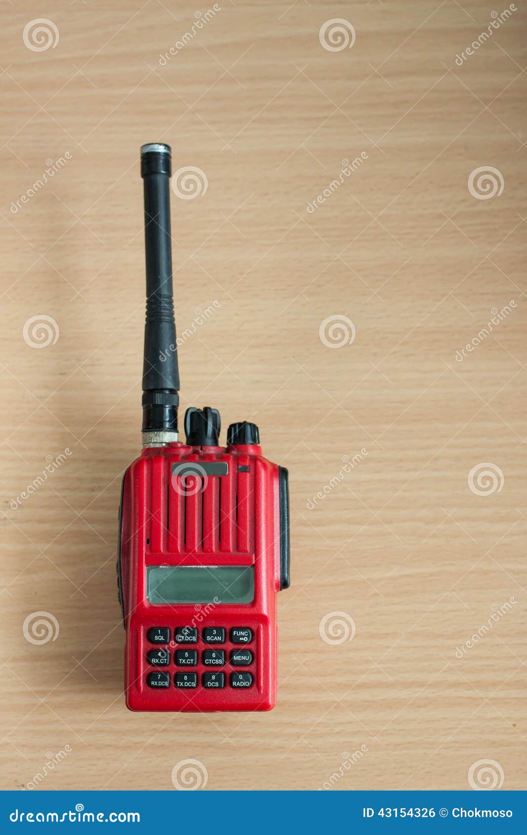 Red radio communication stock photo. Image of radio, manufactory - 43154326