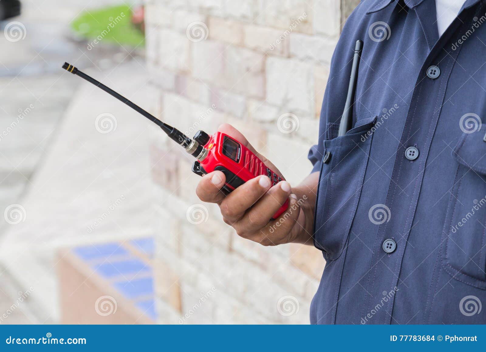 Red radio communication stock photo. Image of industry - 77783684