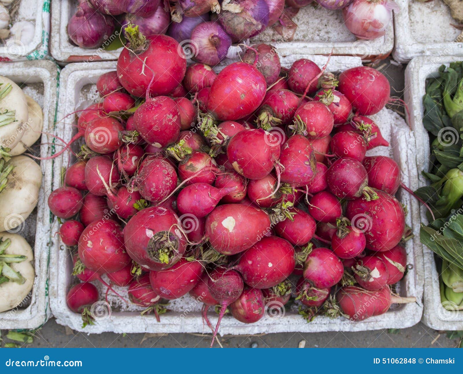 Red radish stock photo. Image of root, market, agriculture - 51062848