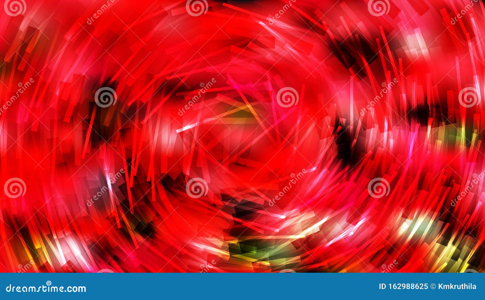 Red Random Circular Lines Background Vector Image Stock Vector ...