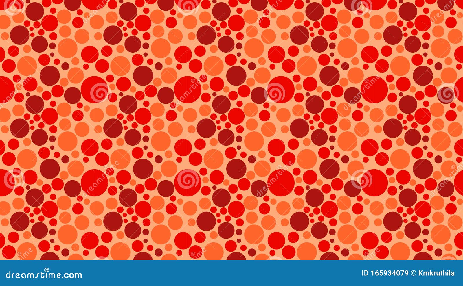 Red Random Scattered Dots Pattern Image Stock Vector - Illustration of ...