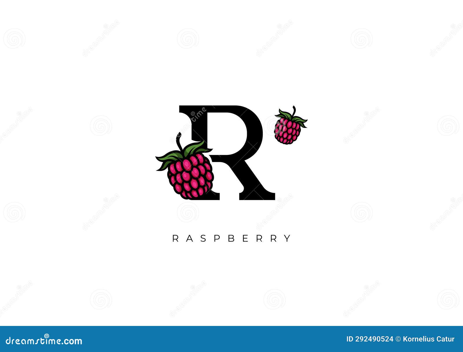 Red RASPBERRY FRUIT Vector, Great Combination of Raspberry Fruit Symbol ...