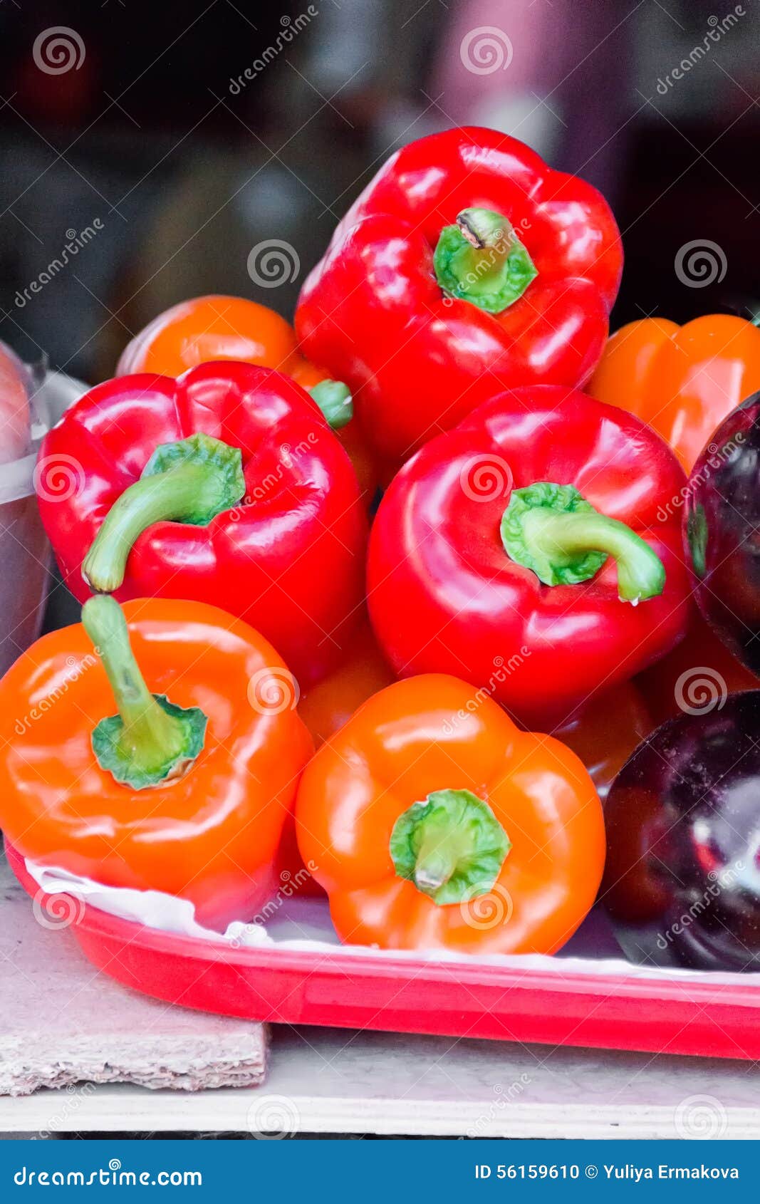 Red raw pepper stock photo. Image of food, bell, ripe - 56159610