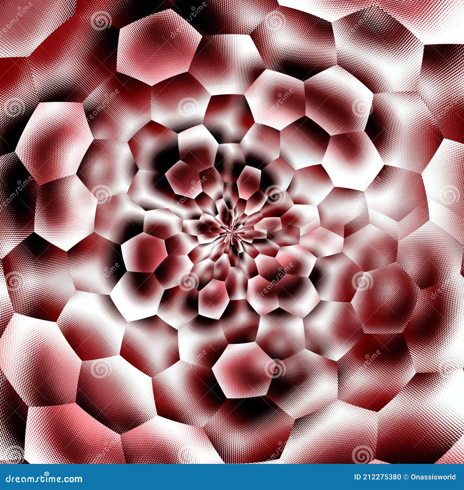 Red X-ray Apples Abstract Background Stock Illustration - Illustration ...