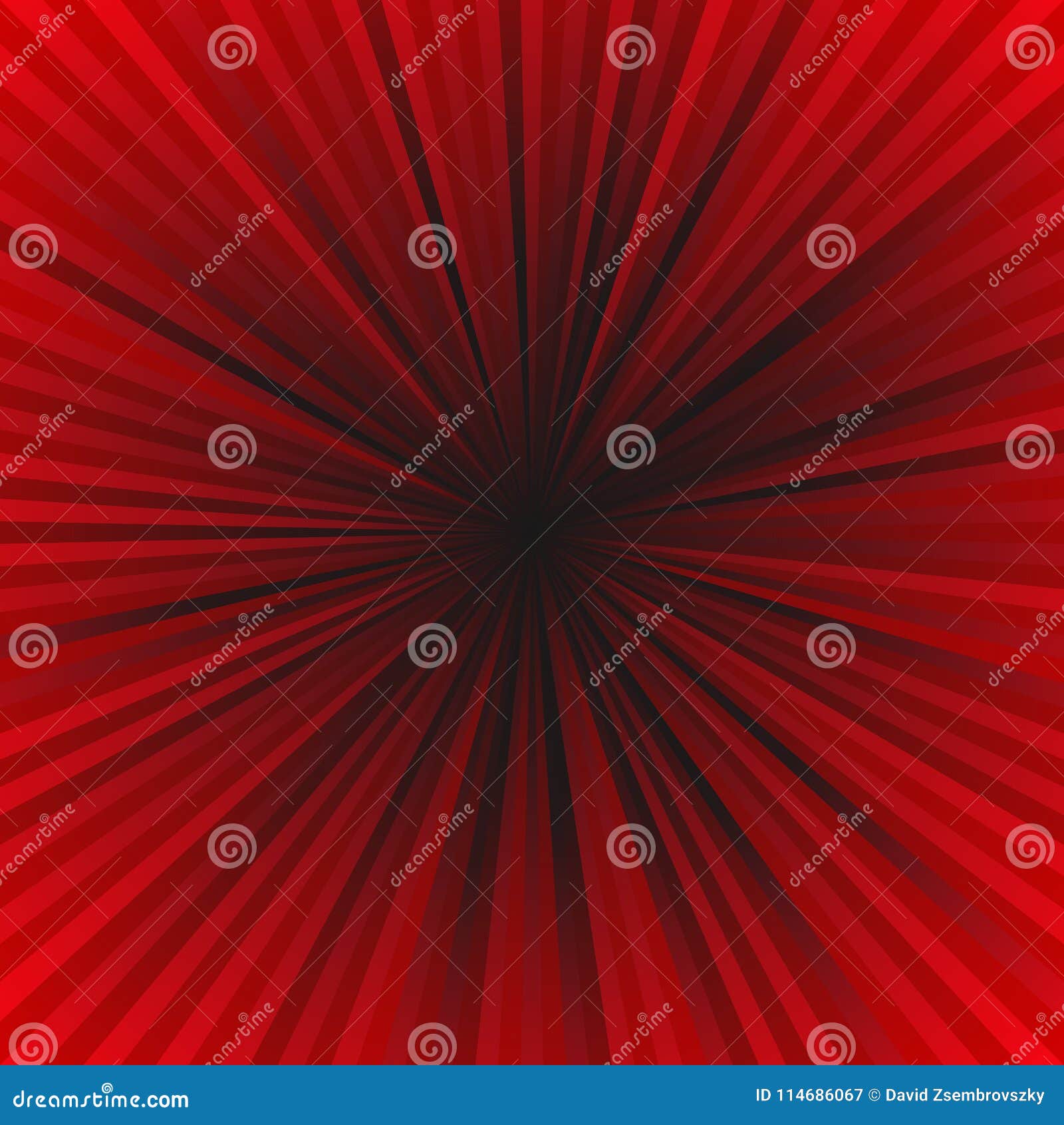 Red Ray Burst Background - Vector Graphic Design Stock Vector ...