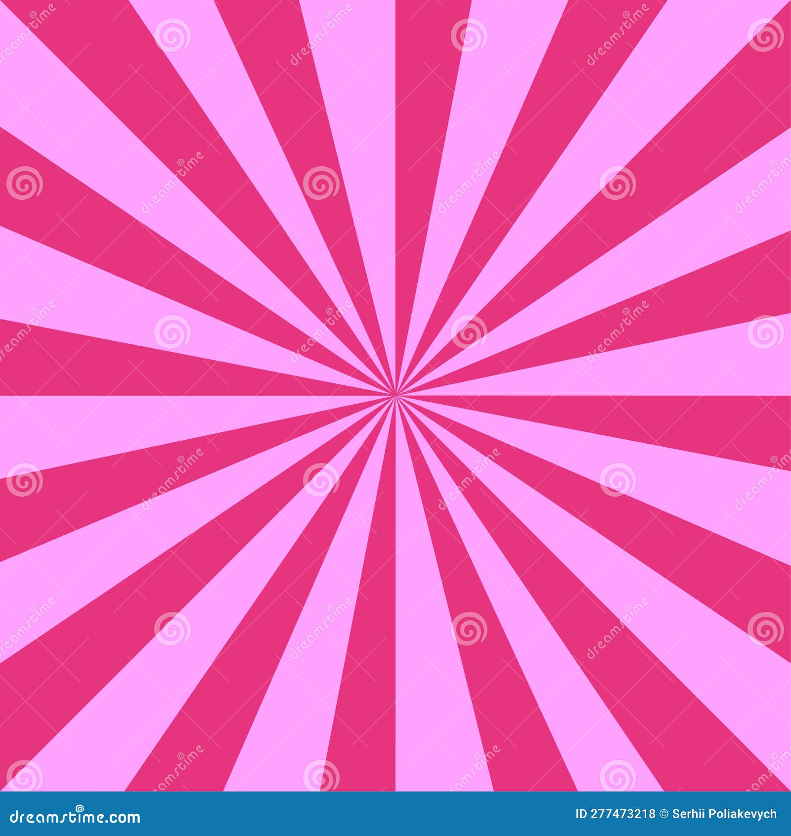 Red Rays Background for Banner Design. Starburst Cartoon Style. Vector ...
