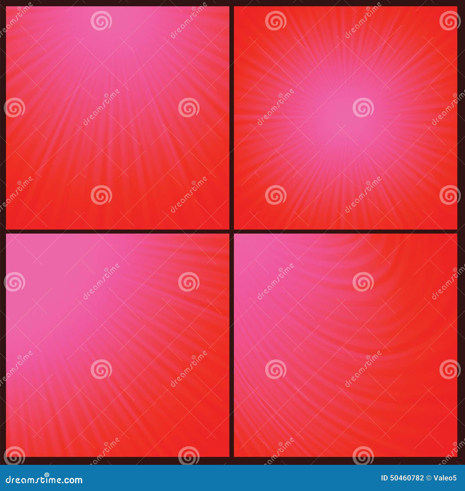 Red rays background stock vector. Illustration of abstract - 50460782