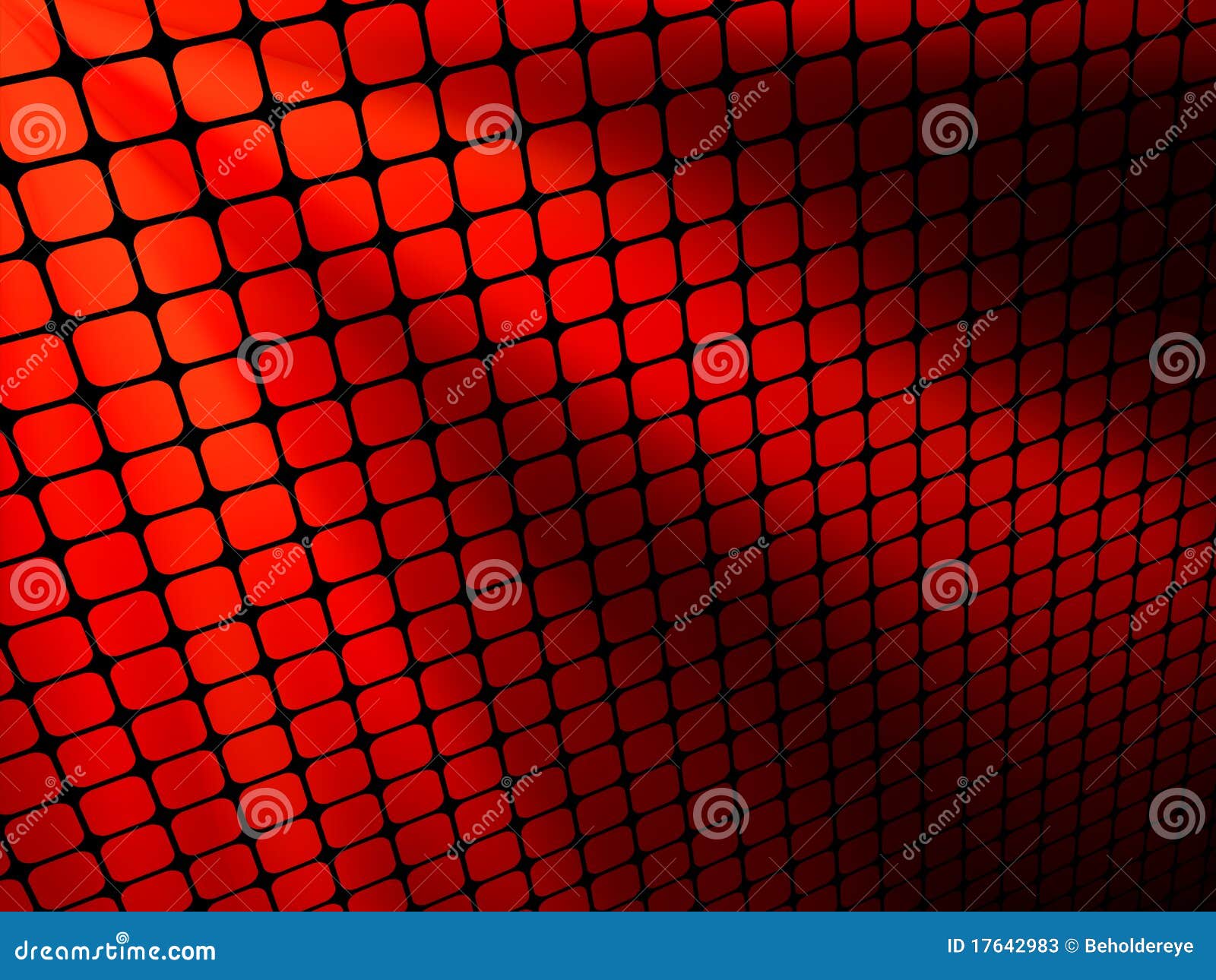 Red Rays Light 3D Mosaic. EPS 8 Stock Vector - Illustration of pixels ...
