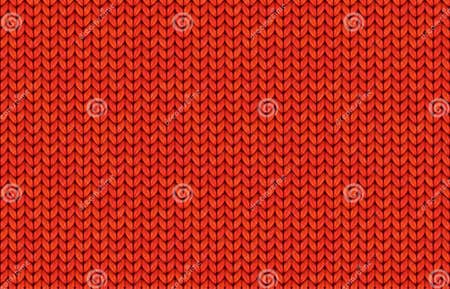 Red Realistic Simple Knit Texture Vector Seamless Pattern Stock Vector ...