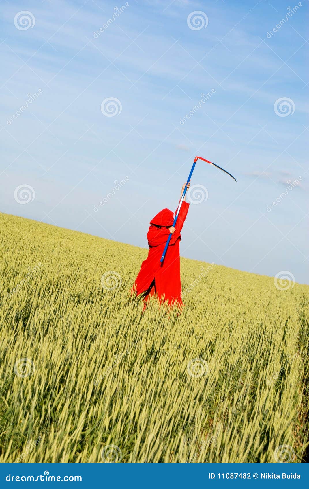 Red reaper series stock photo. Image of robe, horror - 11087482