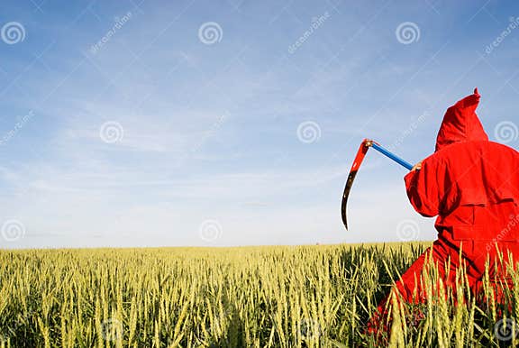 Red reaper series stock image. Image of blade, spooky - 11087497