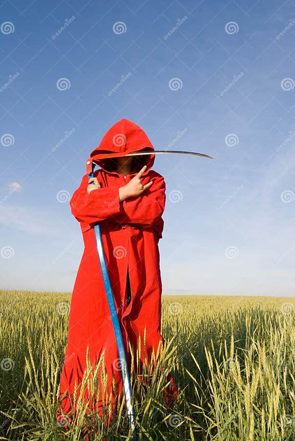 Red reaper series stock photo. Image of depression, grim - 11101964