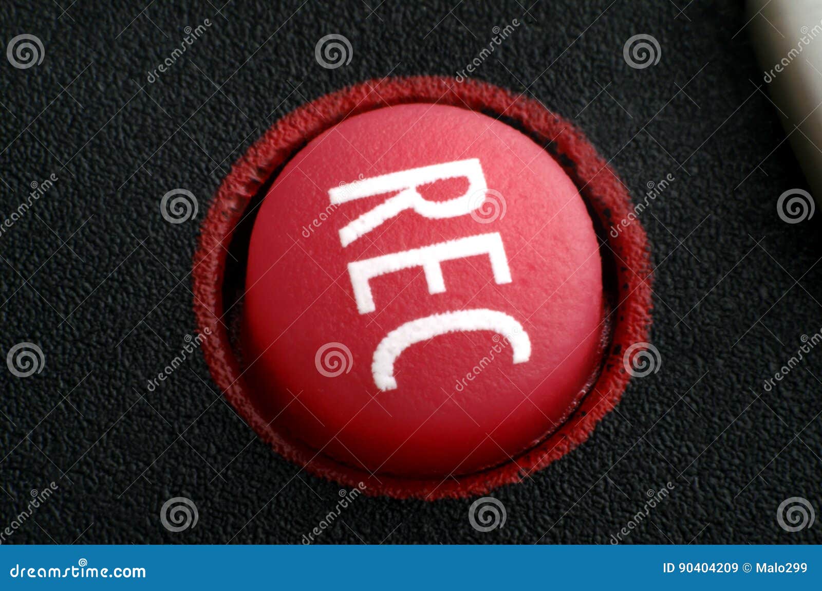 Red record button stock image. Image of channel, hitech - 90404209