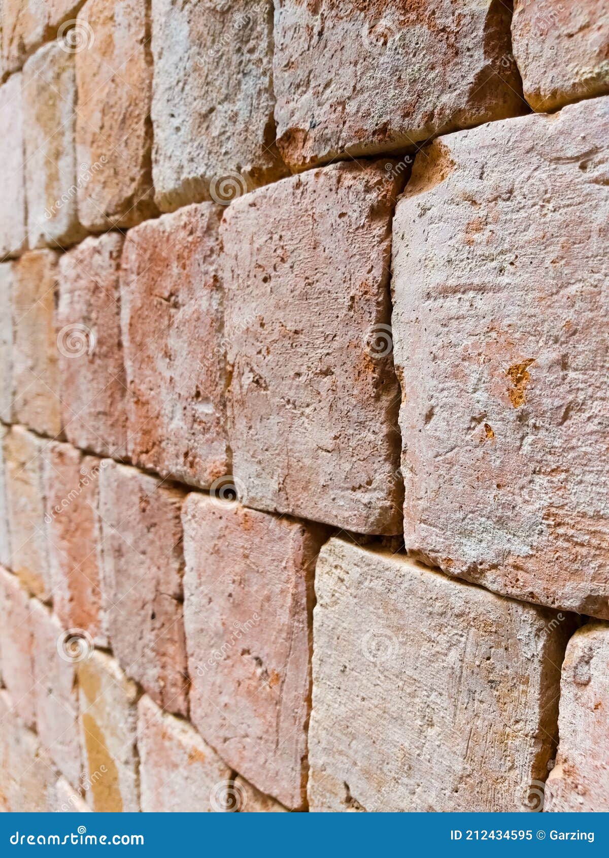 Red Rectangular Cobblestone Wall Royalty-Free Stock Photography ...