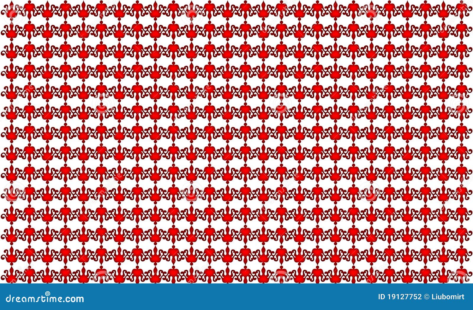 Red repeating pattern stock illustration. Illustration of interweave ...