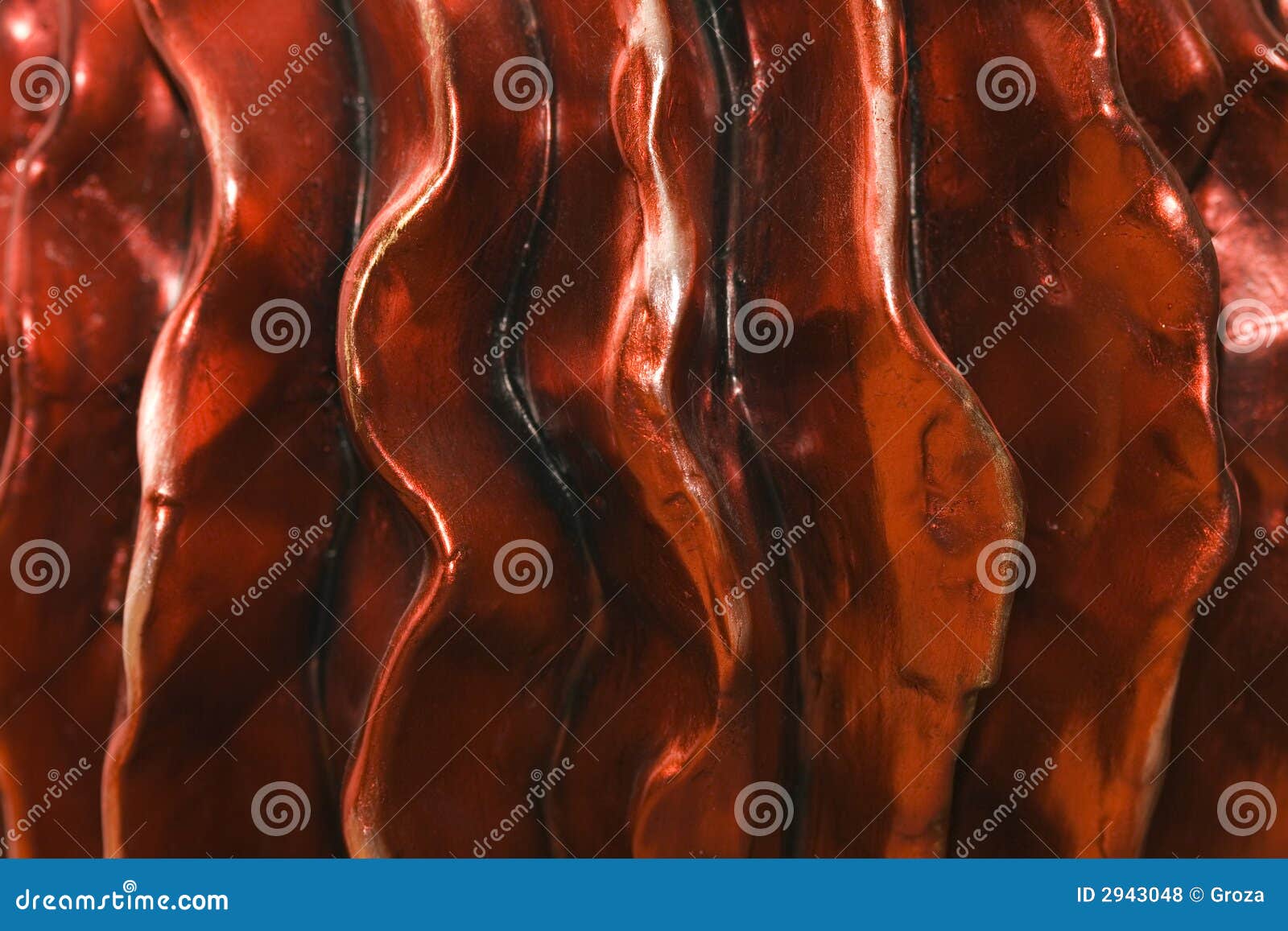 Red resin stock photo. Image of abstract, painting, wave - 2943048