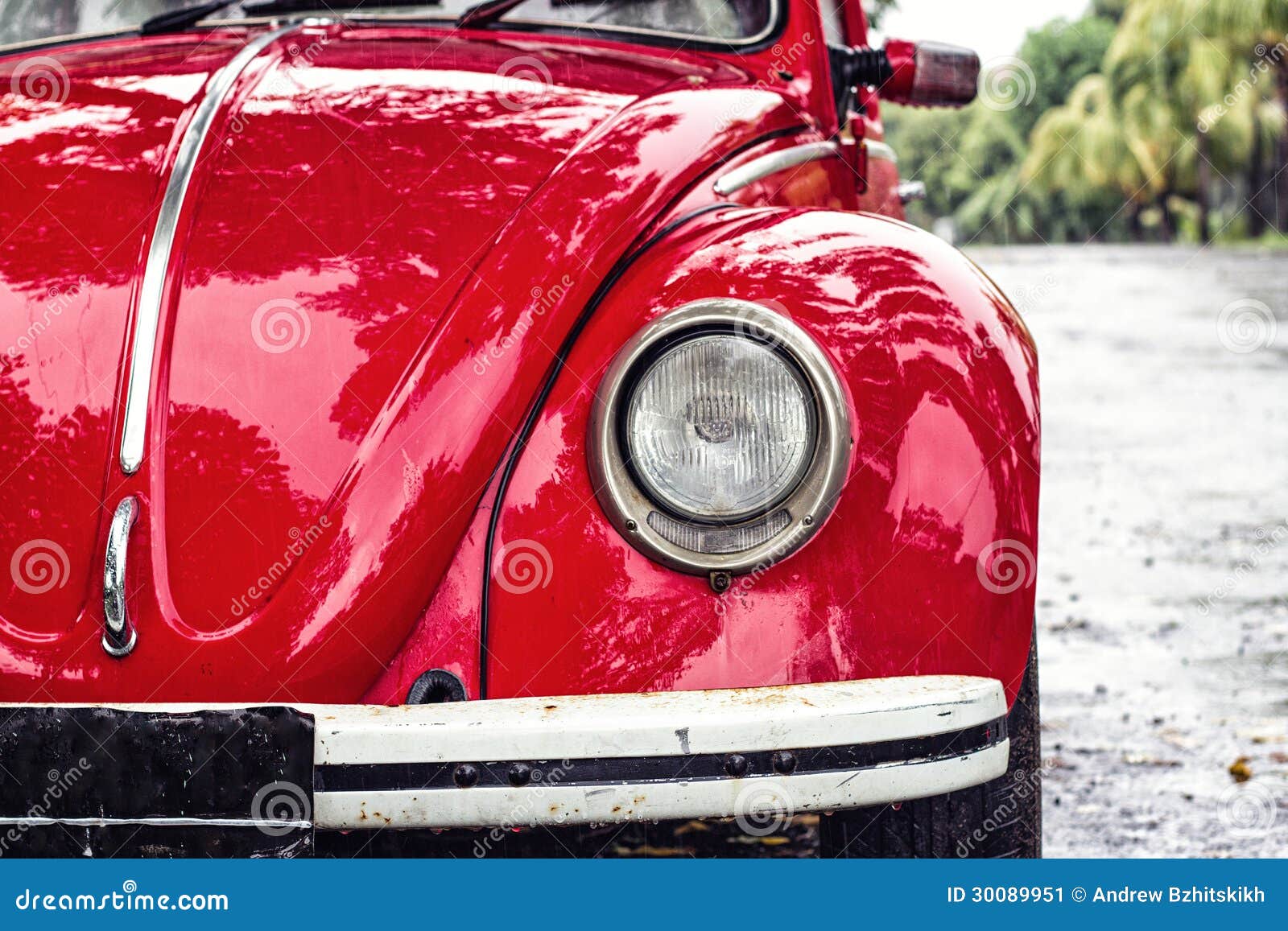 Red retro car stock image. Image of retro, race, grill - 30089951