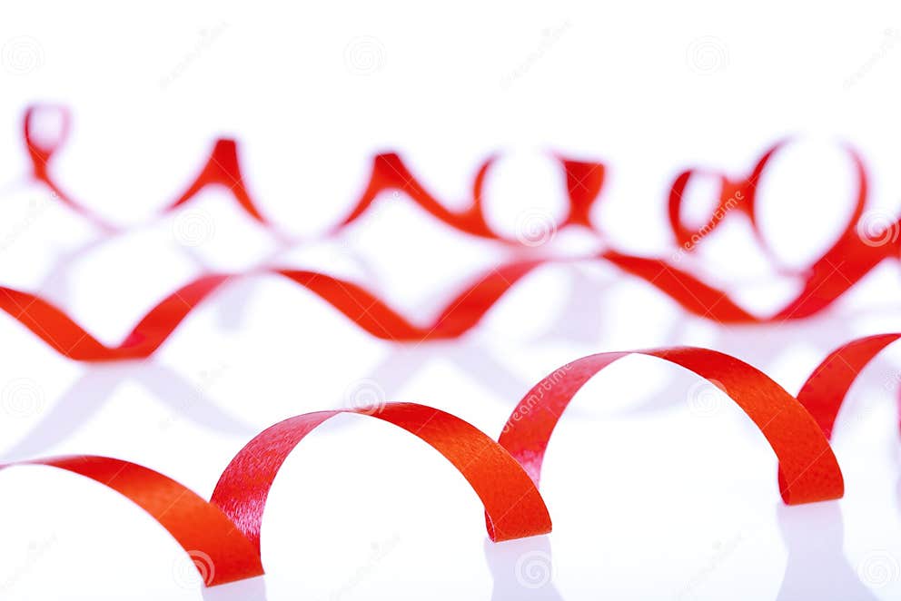Red ribbom stock photo. Image of shadow, shape, valentine - 13449548