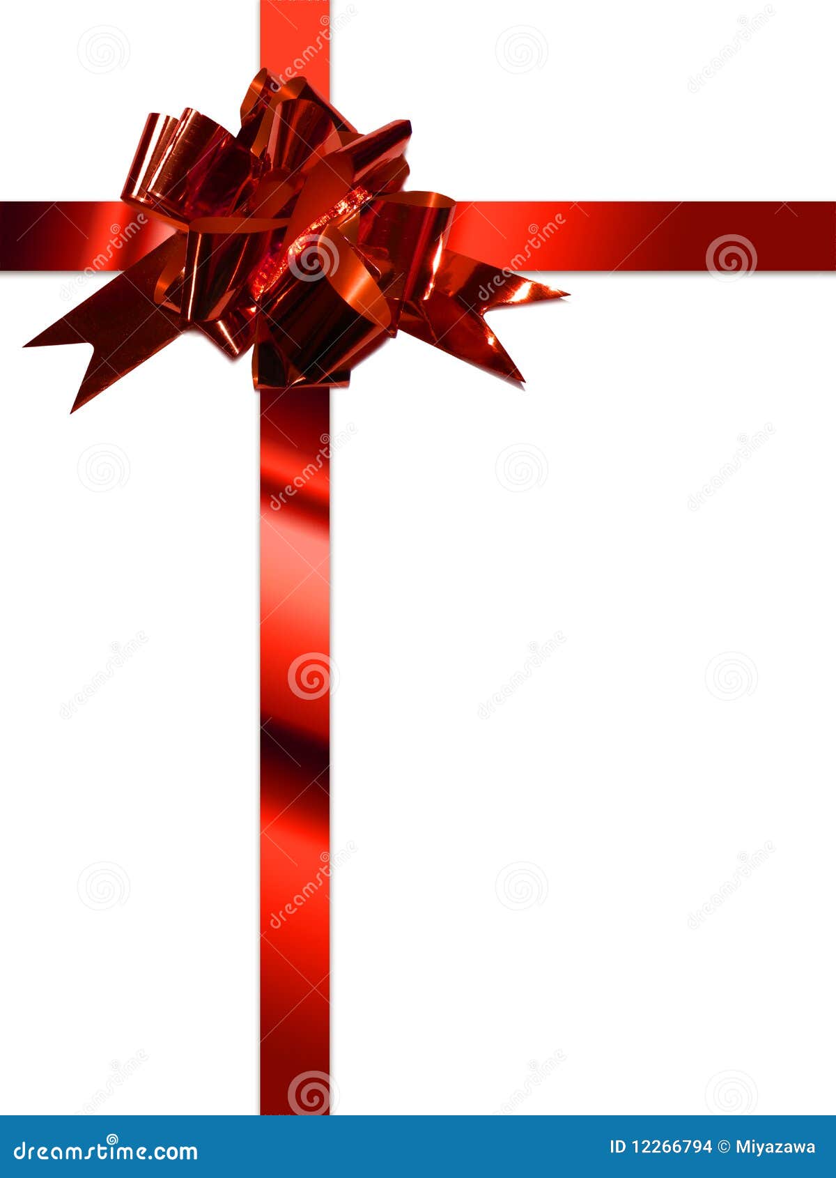 Red ribbon stock photo. Image of celebrate, celebrations - 12266794