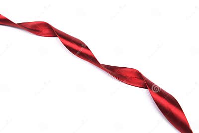 Red ribbon stock image. Image of fastener, knot, tight - 1313019