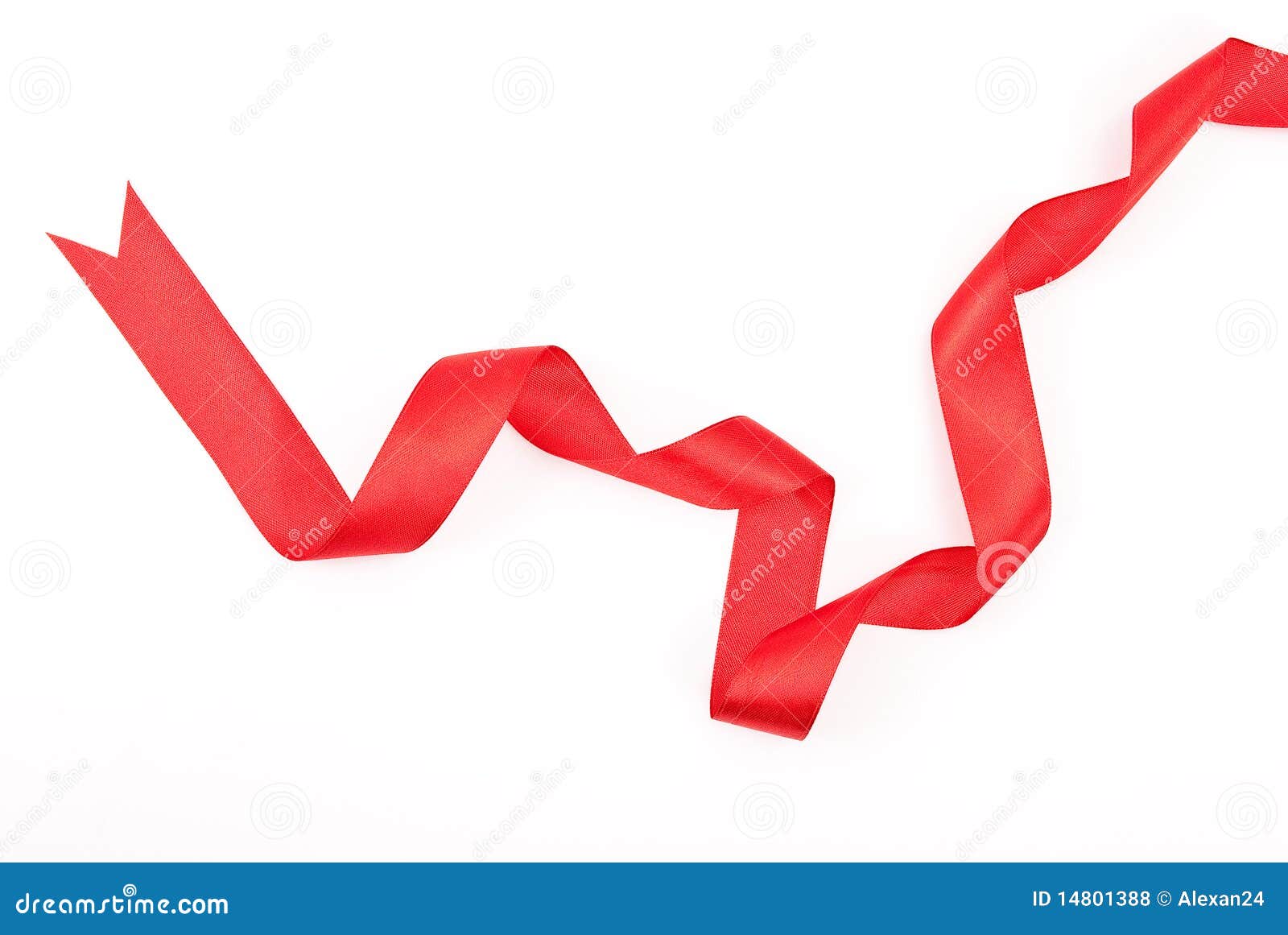 Red ribbon stock photo. Image of band, fabric, giving - 14801388