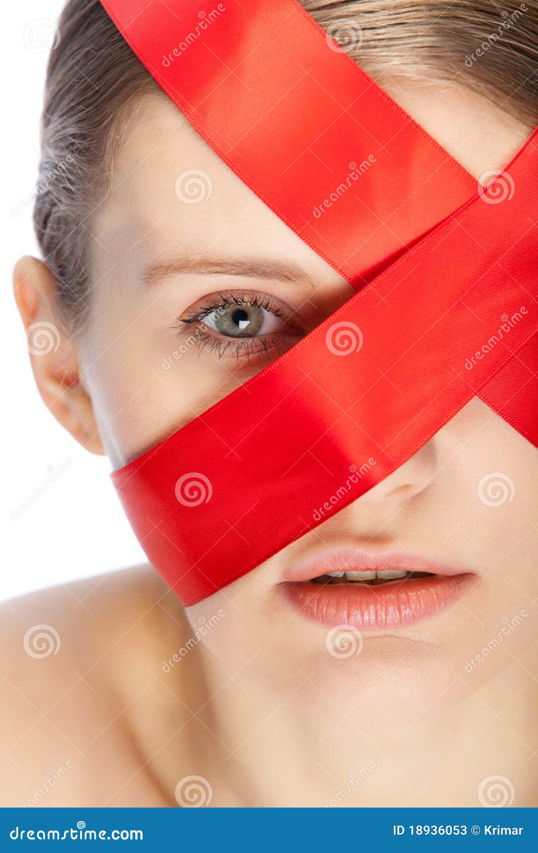Red ribbon stock image. Image of glamour, looking, clean - 18936053