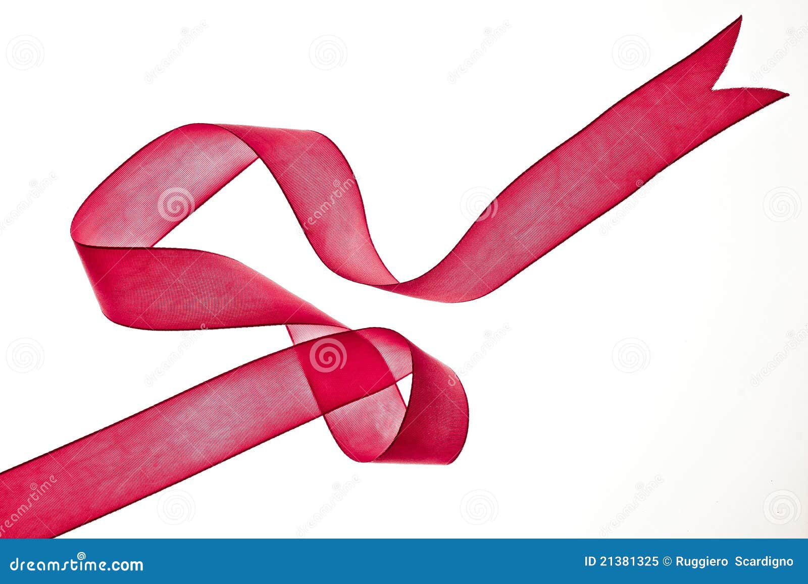 Red ribbon stock image. Image of ornament, element, material - 21381325