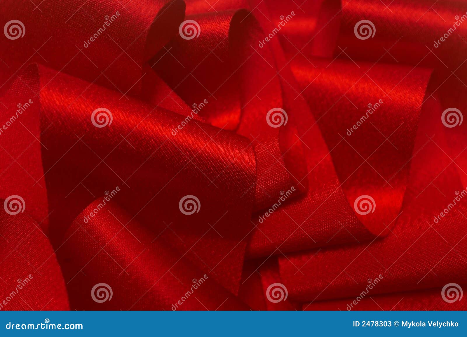 Red ribbon stock image. Image of celebration, color, frame - 2478303